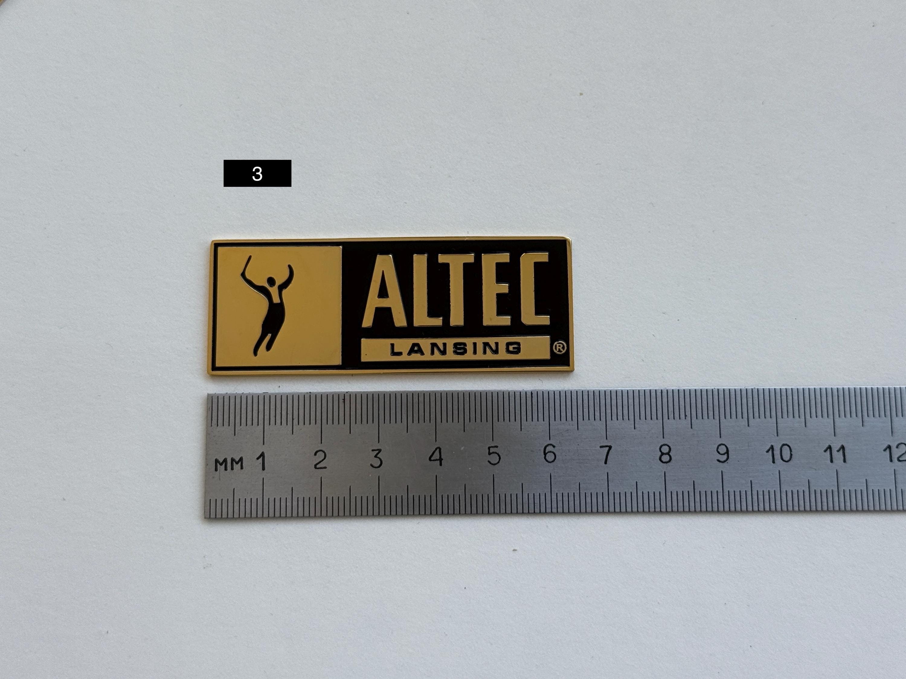 Altec Logo Badge – Vintage Audio Emblem – Classic Speaker Logo – Hi-fi ...