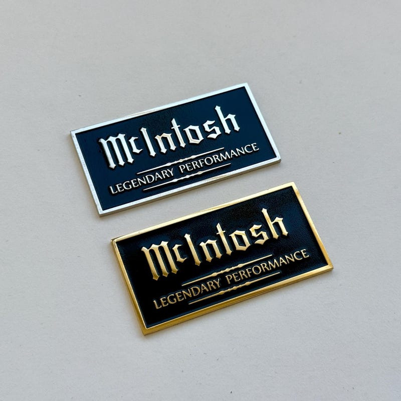 Vintage Audio Logo Badge - Etsy