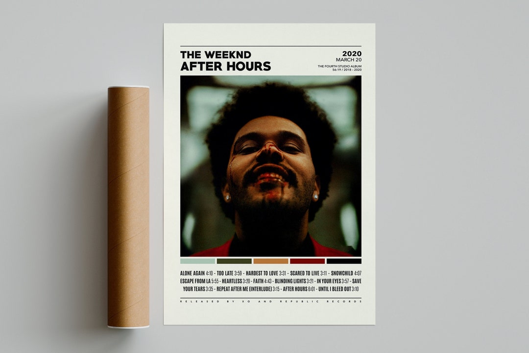 The Weeknd Posters / After Hours Poster / the Weeknd, After Hours ...