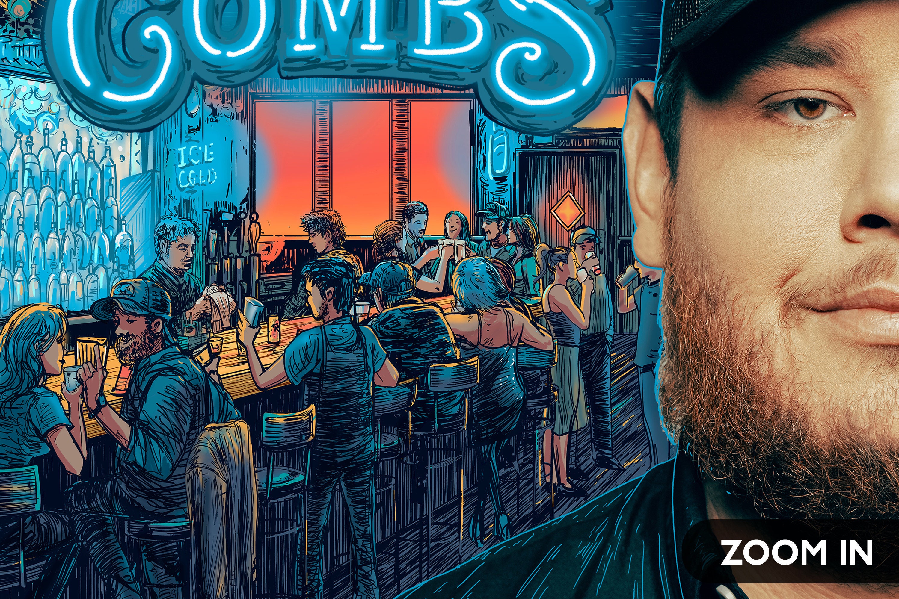 Luke Combs Poster / Growin' up Poster / Album Cover Poster / Print Wall ...