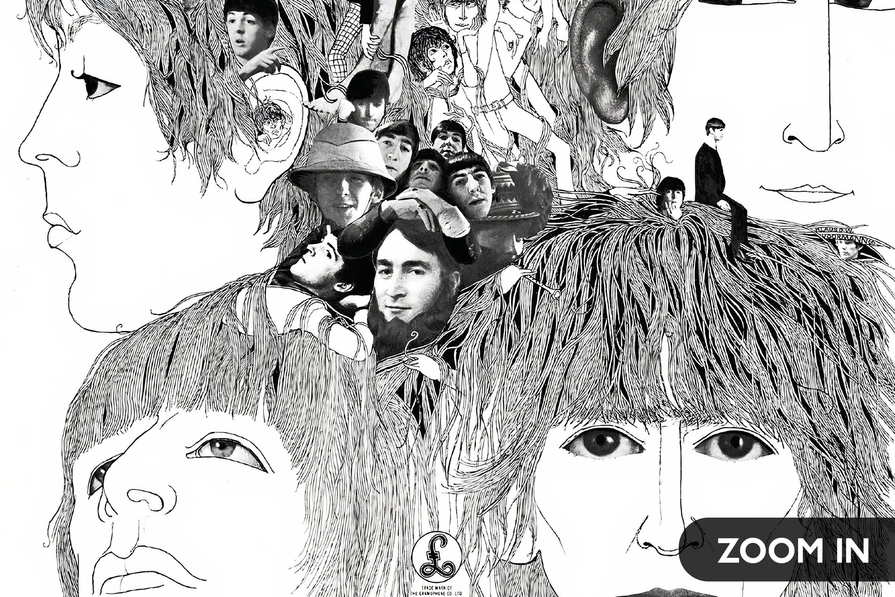 The Beatles Posters Revolver Poster The Beatles Revolver Album