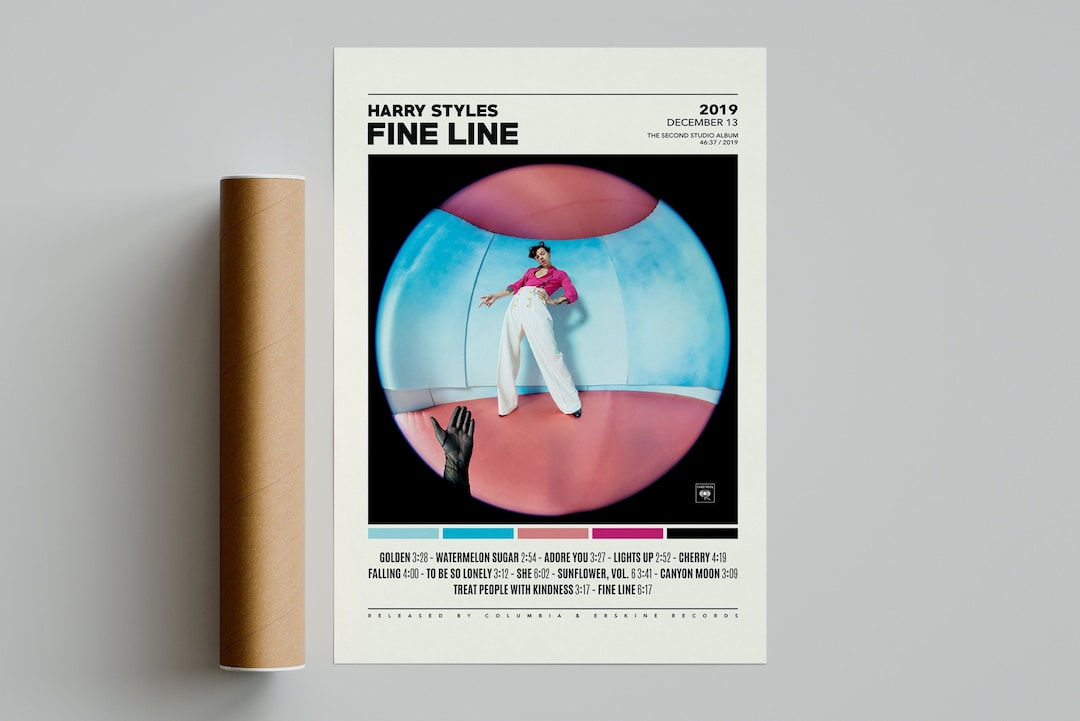 Harry Styles Poster / Fine Line Poster / Album Cover Poster / Print ...