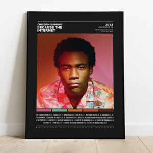 Childish Gambino Posters / Because the Internet Poster / Album Cover ...