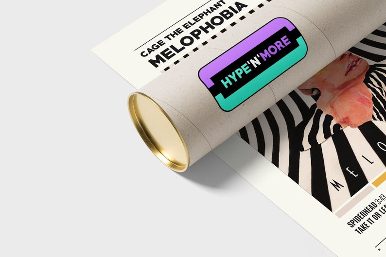 Cage the Elephant Posters / Melophobia Poster / Album Cover Poster ...