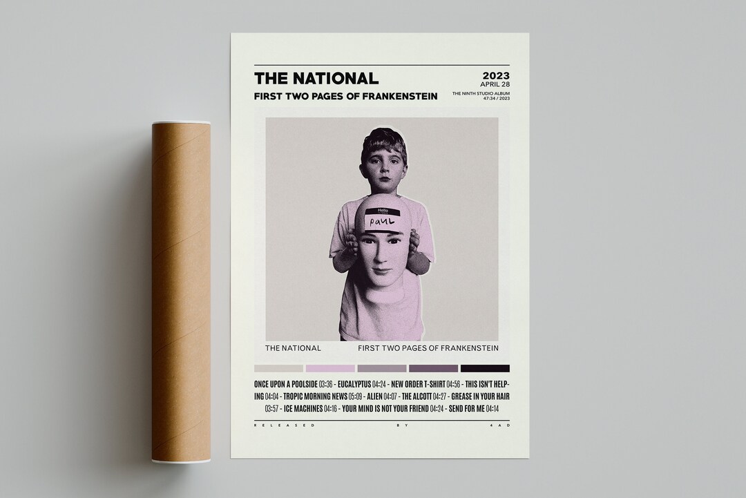 The National Posters / First Two Pages of Frankenstein Poster / the ...