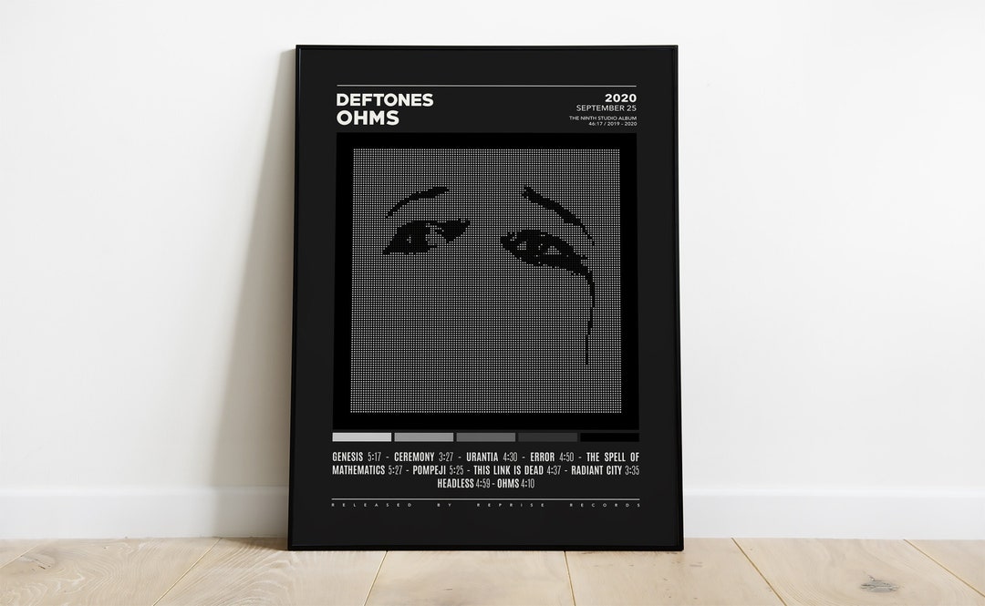 Deftones Posters / Ohms Poster, Album Cover Poster, Print Wall Art ...