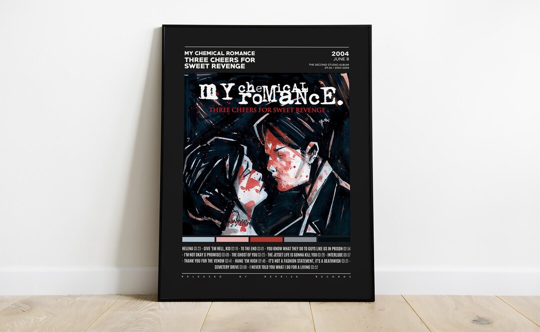 My Chemical Romance Posters / Three Cheers for Sweet Poster, Tracklist ...