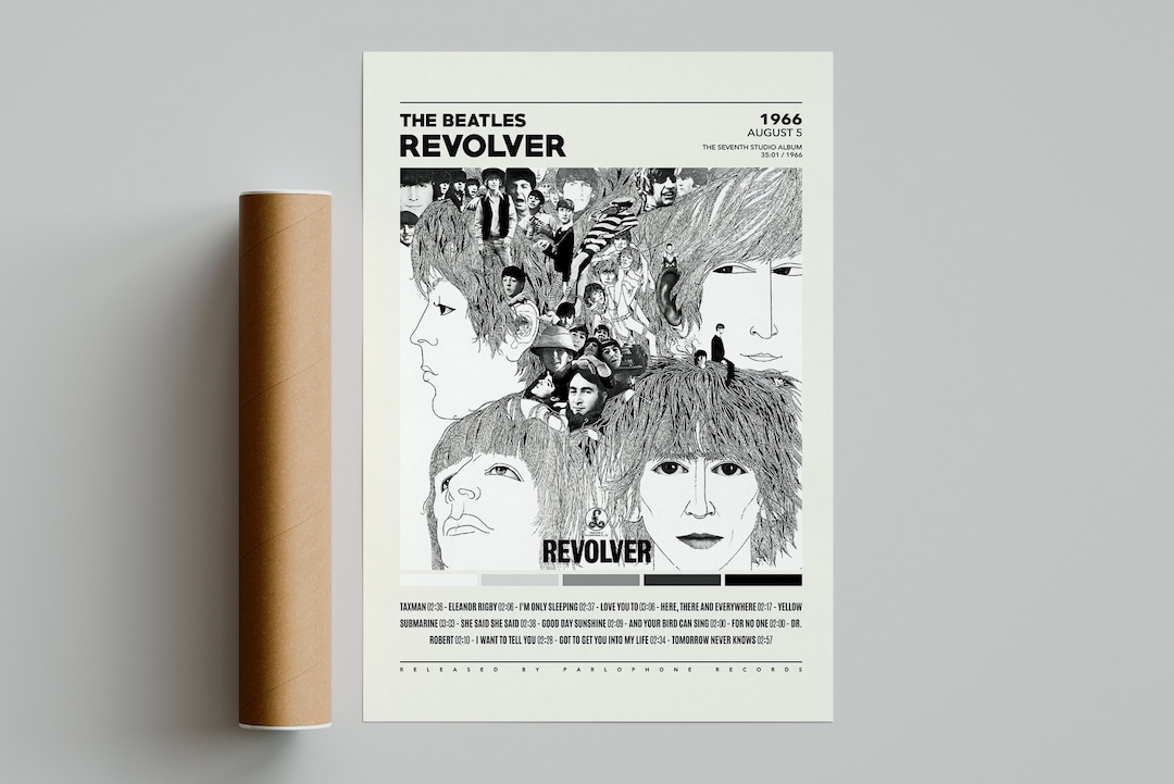 The Beatles Posters / Revolver Poster / the Beatles, Revolver, Album ...