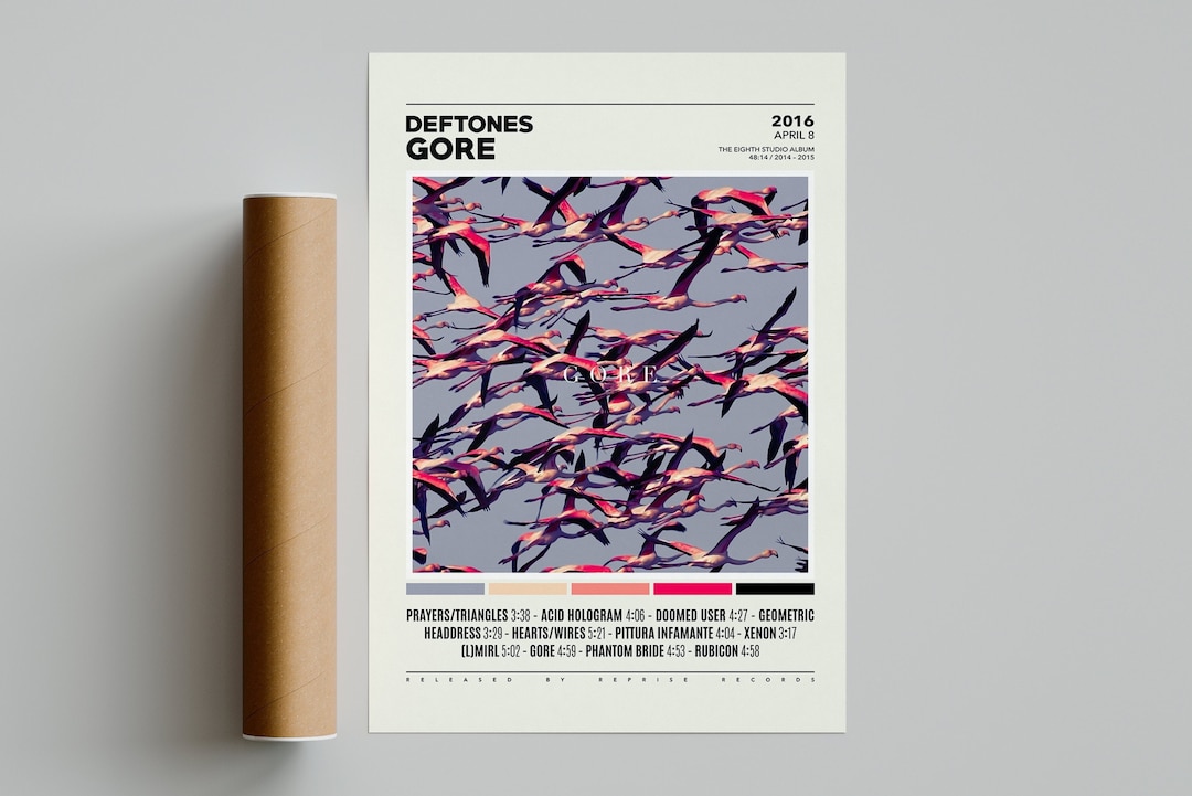 Deftones Posters / Gore Poster, Album Cover Poster, Print Wall Art ...