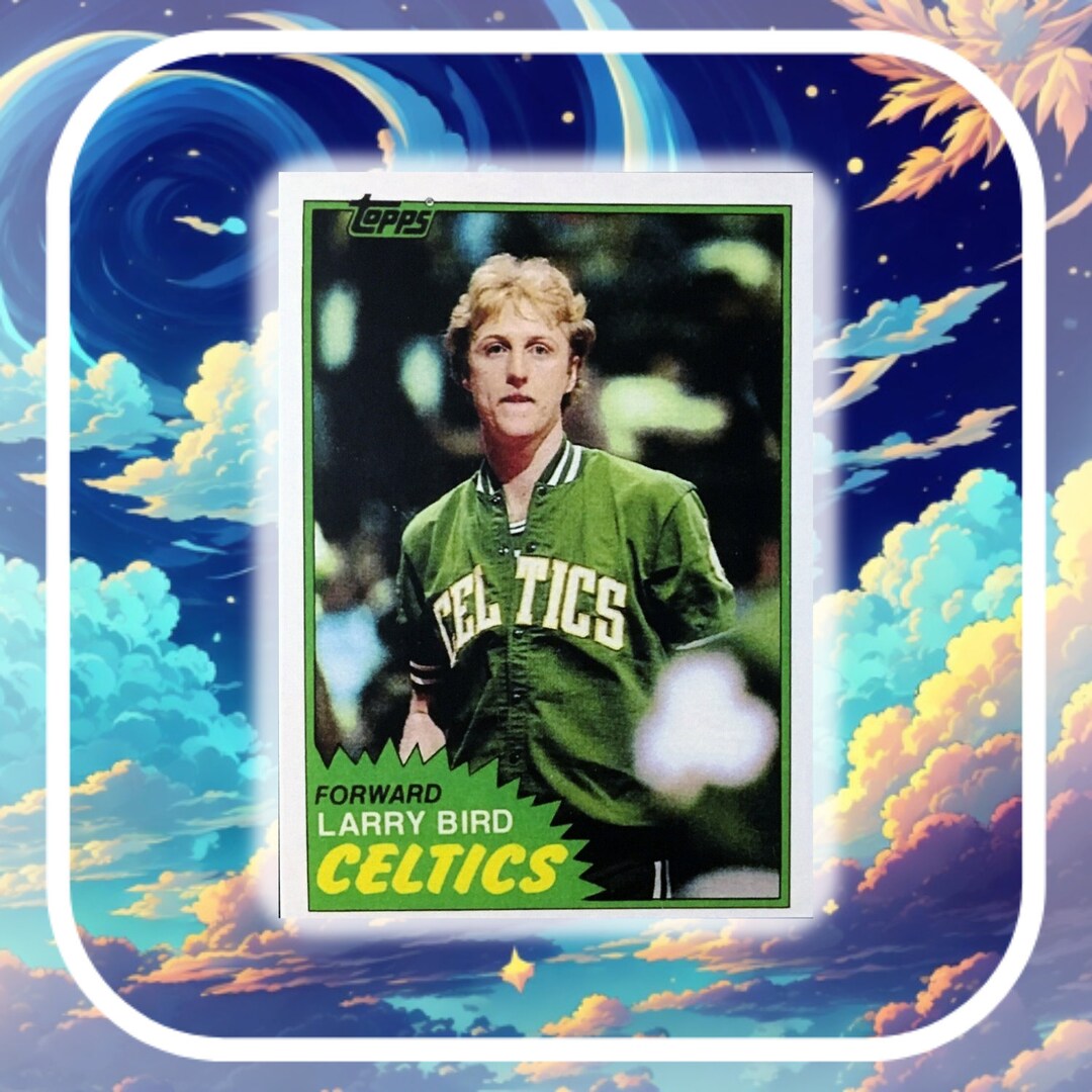 Larry Bird Rookie Sports Card NBA Holo Card CUSTOM Card Proxy Orica - Etsy