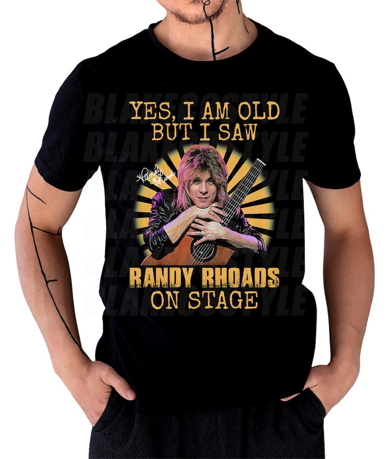 Randy Rhoads PNG File, Randy Rhoads Digital Download, Randy Rhoads T ...