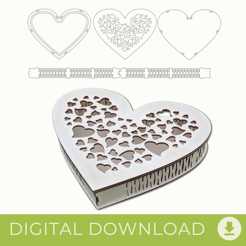 Laser Cut Valentine Day Digital File, Love Sign, CNC Files, Engraving ...