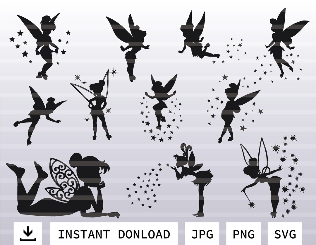 Bundle of Fairy, Fairy Project, Digital Download, DIY, Svg, Png, Jpg ...