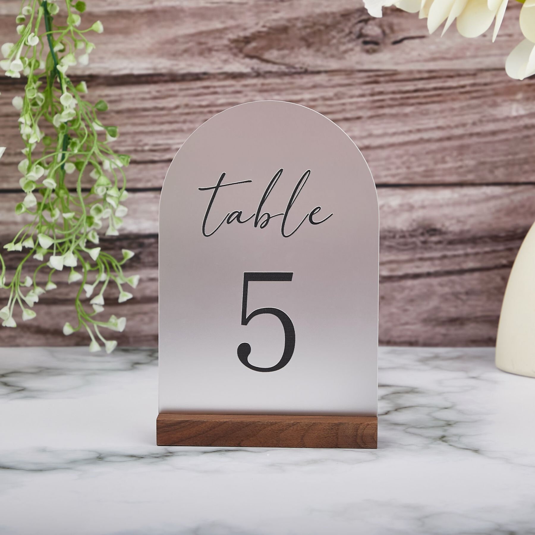 Wedding Table Numbers, Rustic Wedding Decor, Custom Wedding Table ...