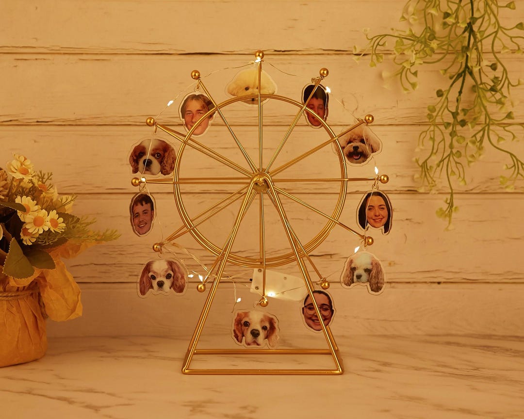 Personalized Photos Ferris Wheel,custom Photos Christmas Party ...