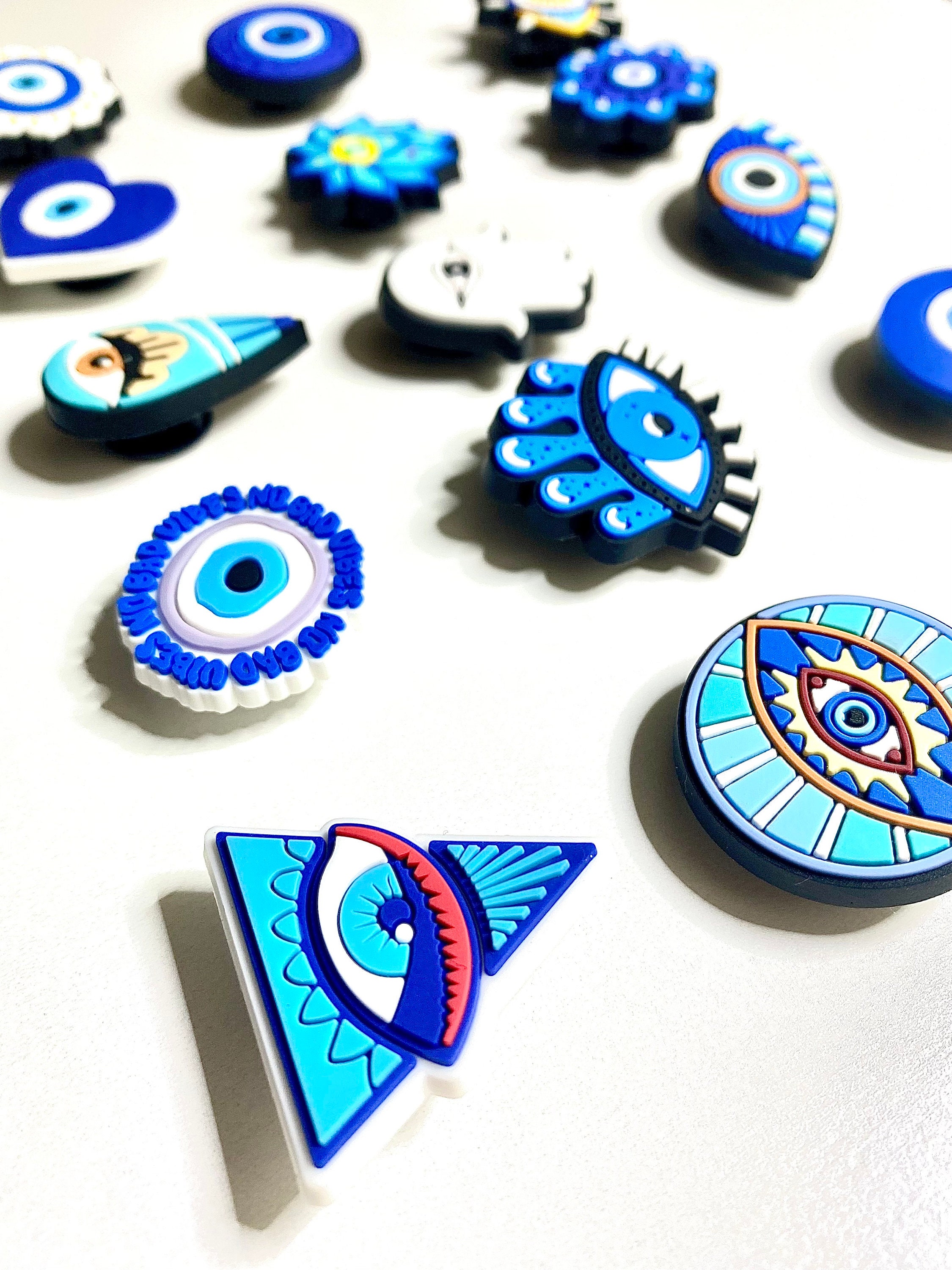 Evil Eye Themed Croc Charms, Magic Eye, Evil Eye Croc Charms, Fatima ...