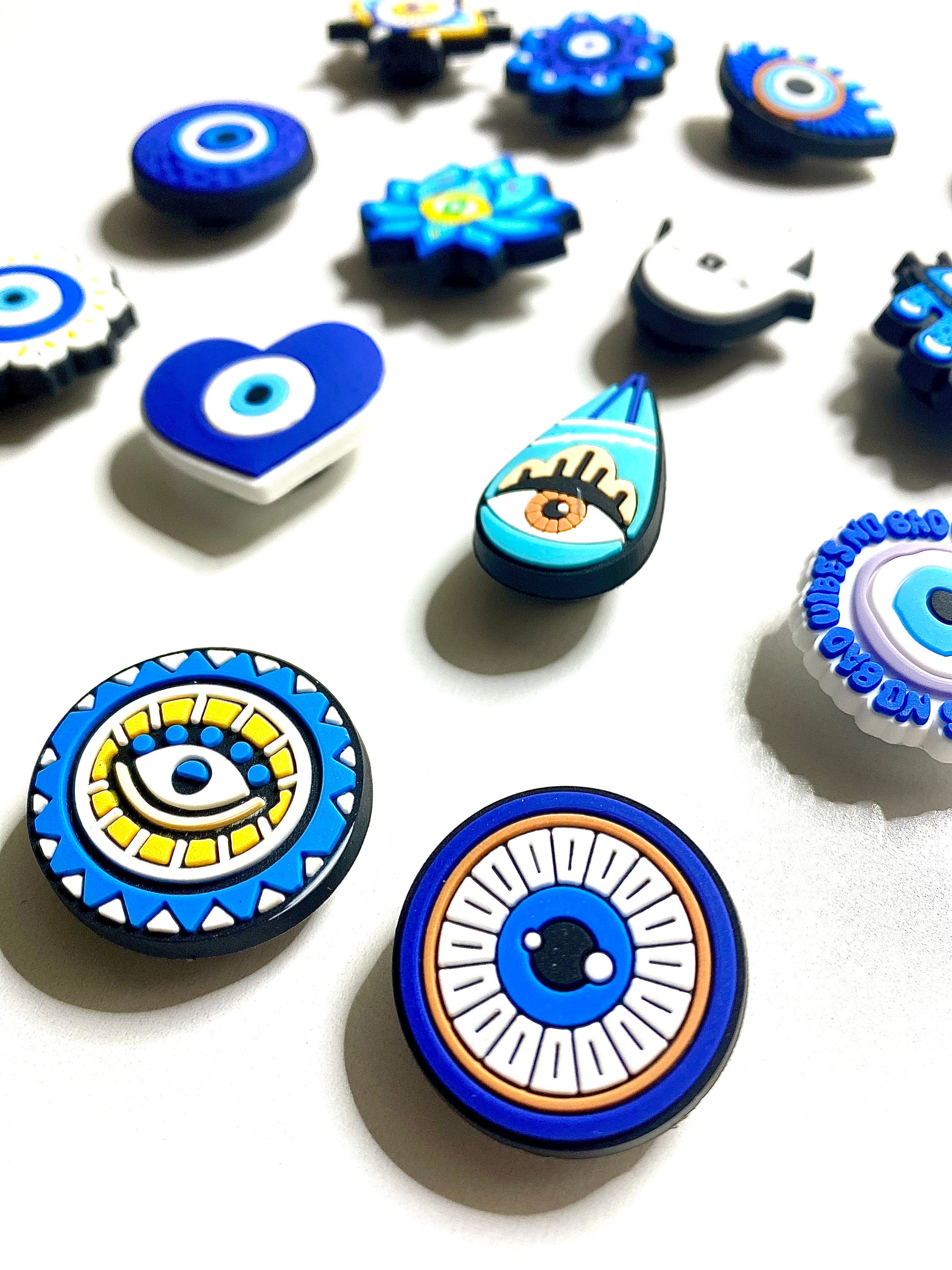 Evil Eye Themed Croc Charms, Magic Eye, Evil Eye Croc Charms, Fatima ...