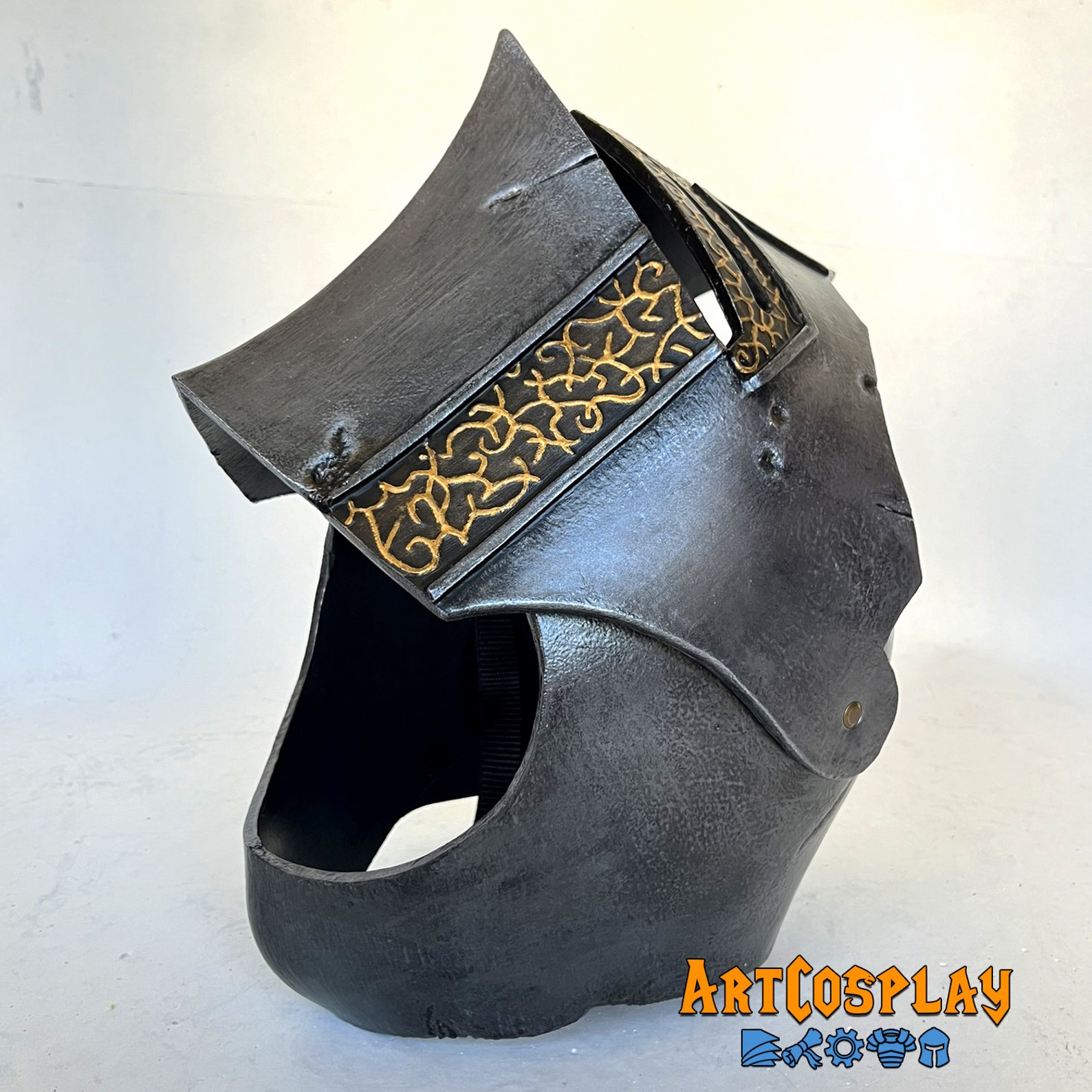 Helmet Fallen Knight Dark Souls III. Custom Cosplay Props Commissions ...
