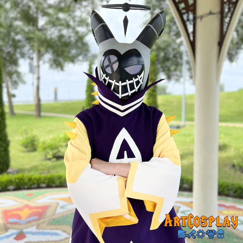 Fabric Costume Cosplay Adam Hazbin Hotel Extermination Day. Custom ...