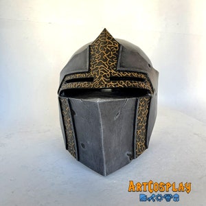 Helmet Fallen Knight Dark Souls III. Custom Cosplay Props Commissions ...
