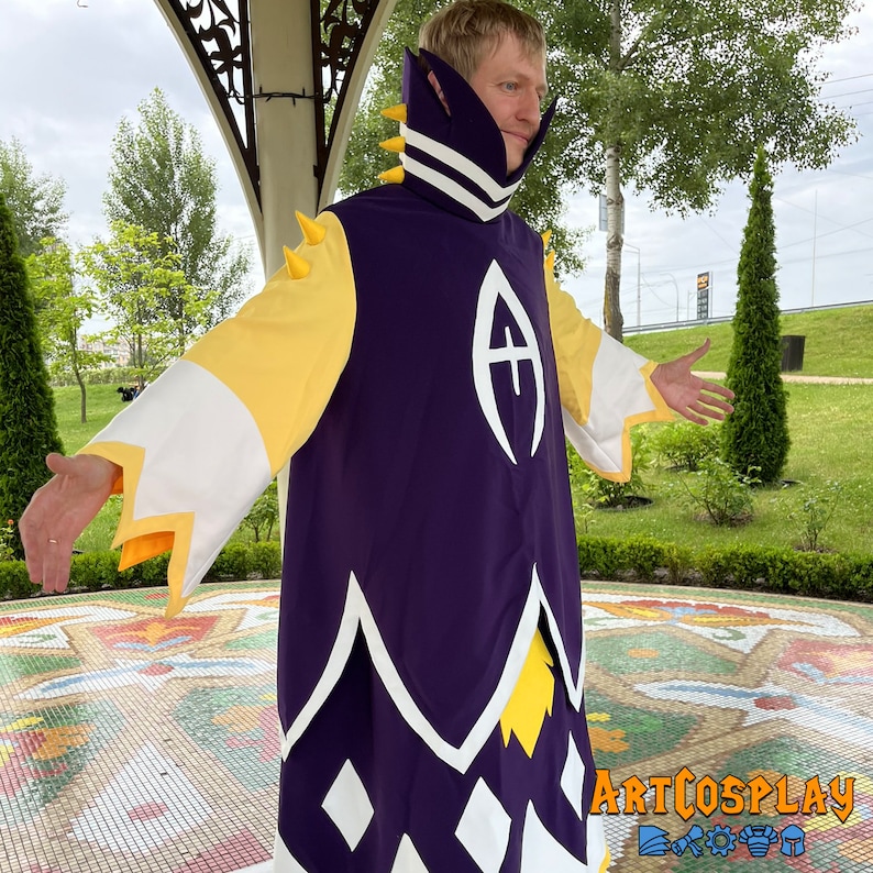 Fabric Costume Cosplay Adam Hazbin Hotel Extermination Day. Custom ...