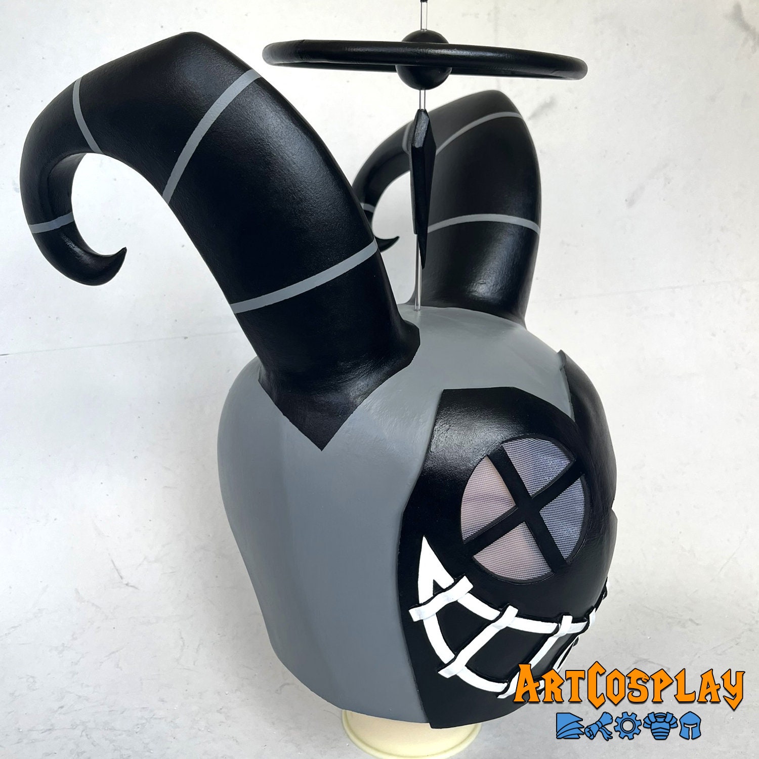 Helmet Lute and Halo Lute Hazbin Hotel. Custom Cosplay Props ...