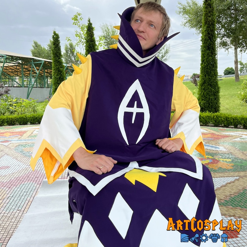 Fabric Costume Cosplay Adam Hazbin Hotel Extermination Day. Custom ...