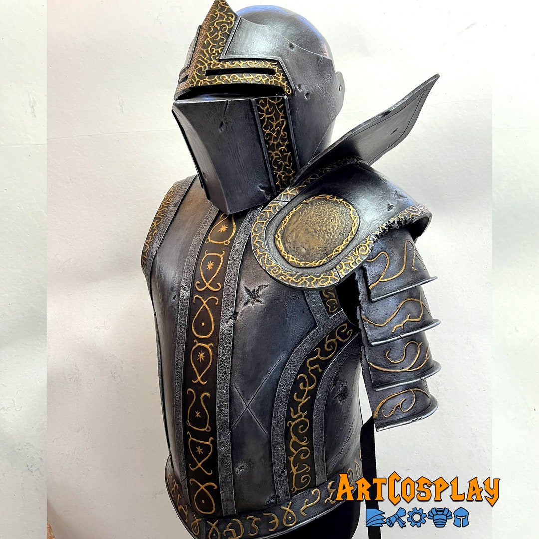 Armor Fallen Knight Dark Souls III Breastplate, Shoulder Guard. Custom ...