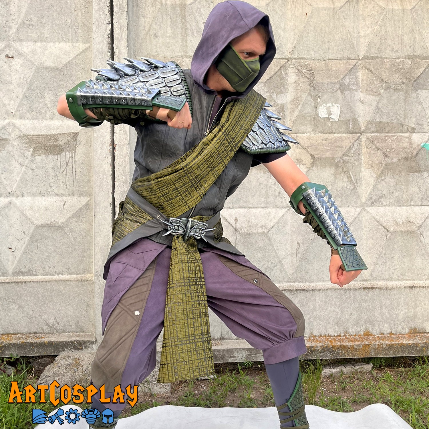 Mortal Kombat Reptile Costume For Kids