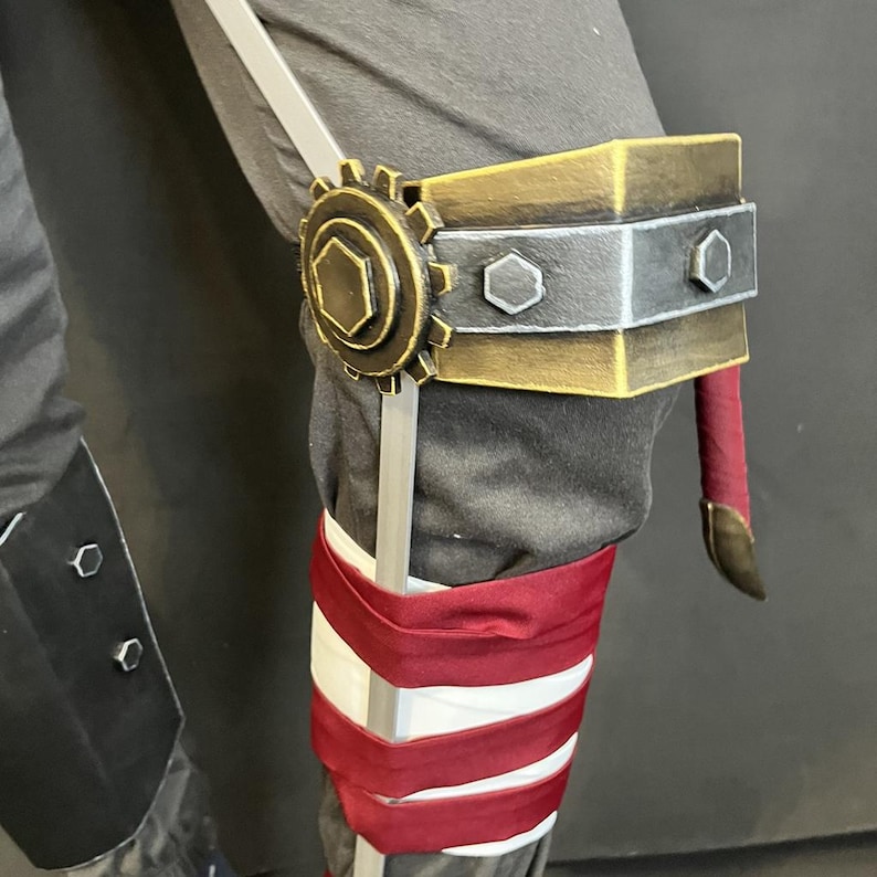 Jayce Talis Mechanical Leg Armor From Arcane – Wearable Cosplay Prop ...