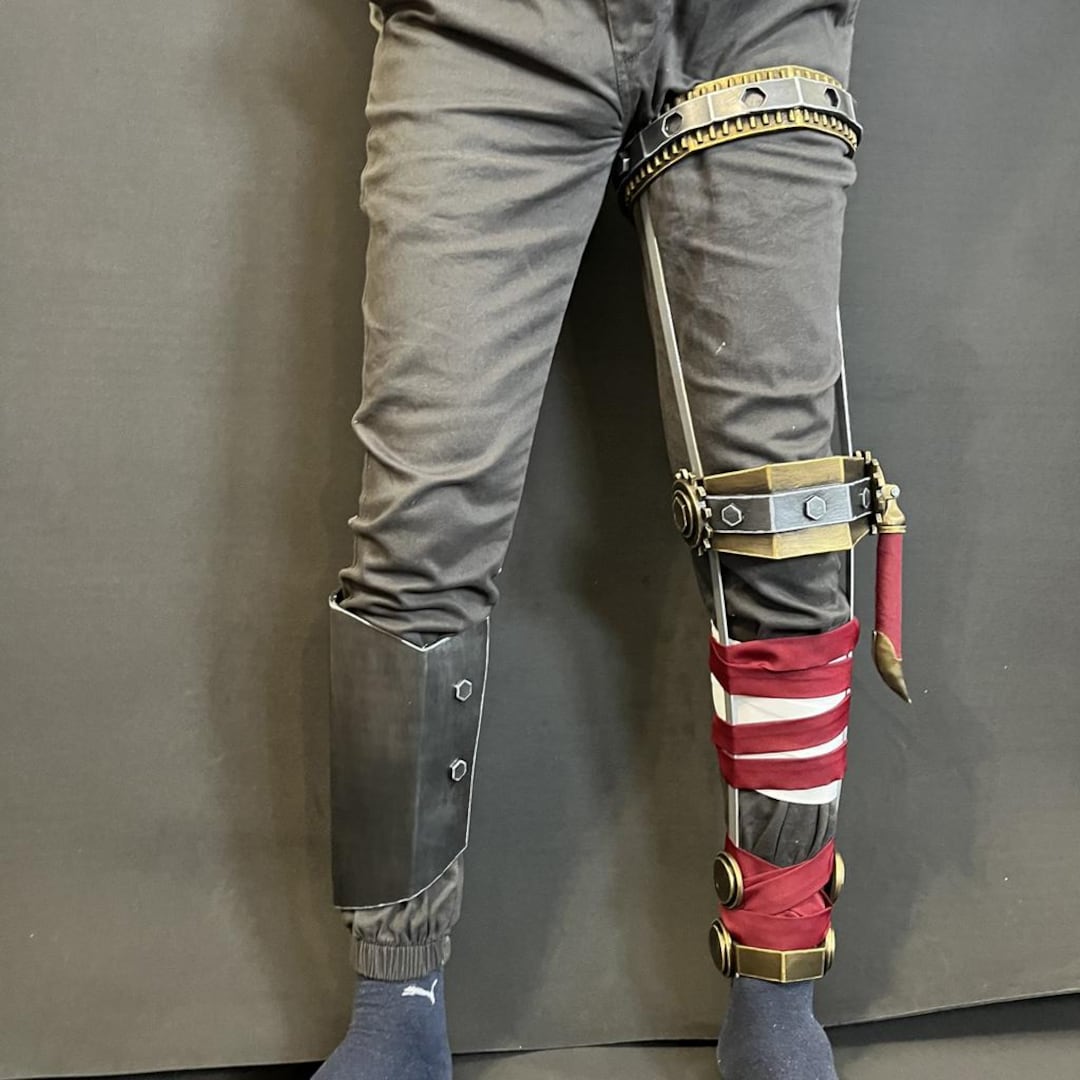 Jayce Talis Mechanical Leg Armor From Arcane – Wearable Cosplay Prop ...
