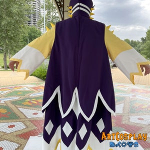 Fabric Costume Cosplay Adam Hazbin Hotel Extermination Day. Custom ...