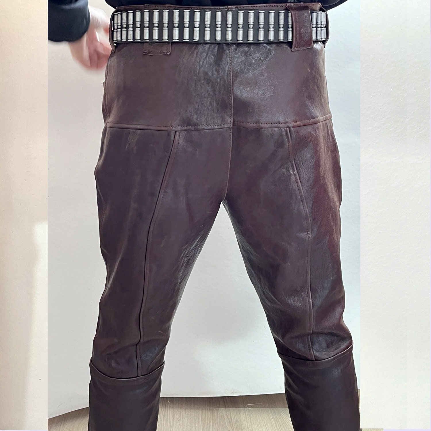 Cospaly Johnny Silverhand: Belt, Leather Pants, Vest. Custom Cosplay ...