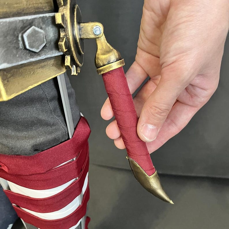 Jayce Talis Mechanical Leg Armor From Arcane – Wearable Cosplay Prop ...