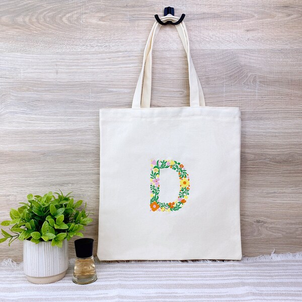 Embroidered School Book Bag - Etsy