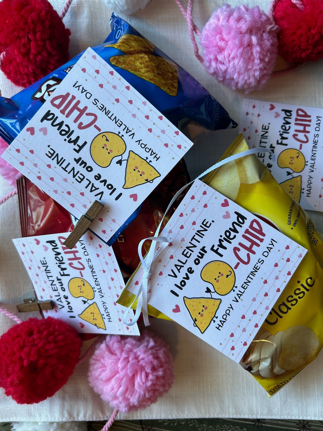 Chip Valentine | Printable | Instant Download - Etsy