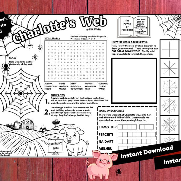 Charlottes Web - Etsy