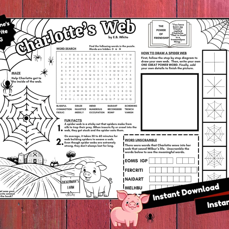 Charlottes Web - Etsy