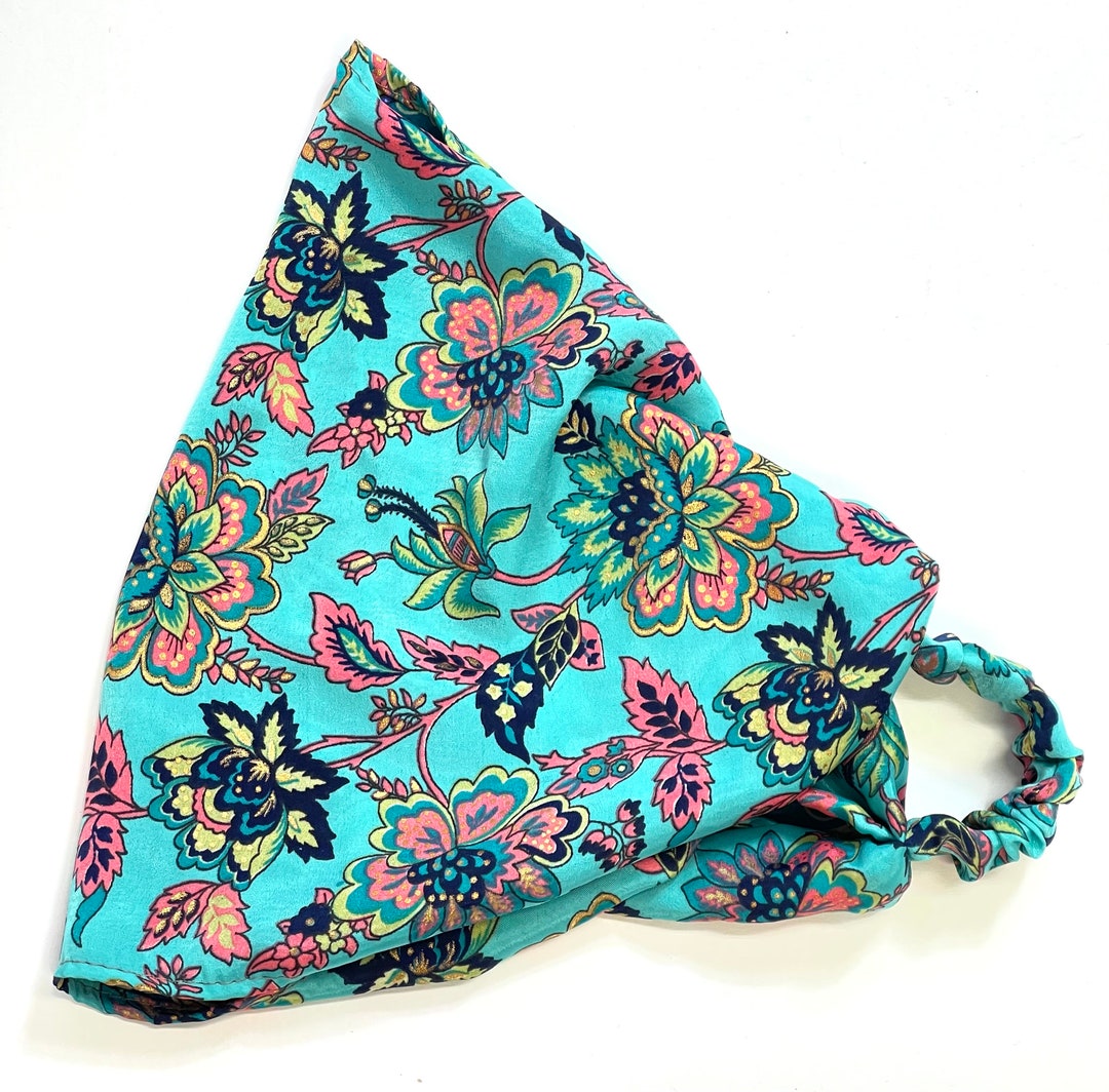 Silk Wide Headband, Chemo Bandana, Hairband, Silk Turban Headband, Hair ...
