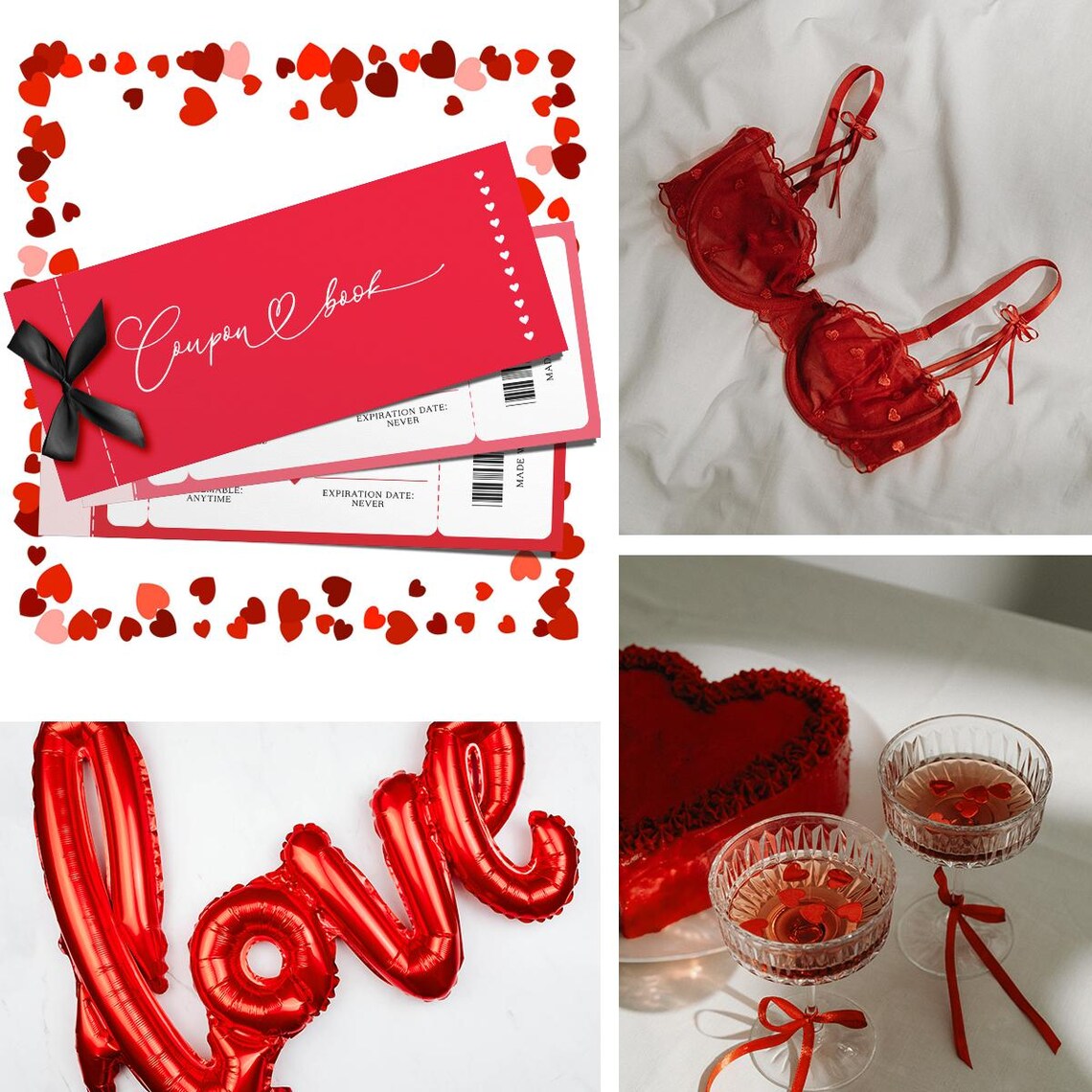 Fun and Flirty Love Coupons, Steamy Love Coupons, Spicy Printable ...