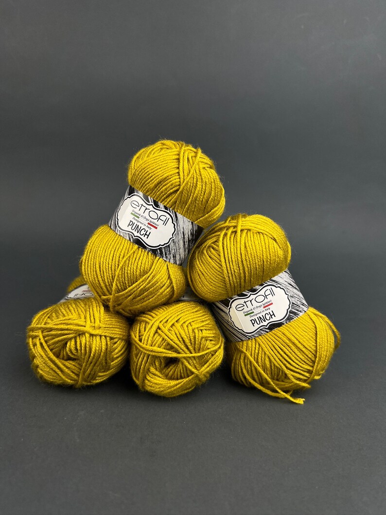 ACRYLIC YARN, Punch Needle Yarn, Thread Punch, Soft Doll Yarns, Needle ...