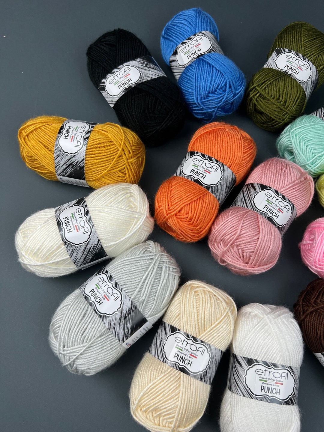 ACRYLIC YARN, Punch Needle Yarn, Thread Punch, Soft Doll Yarns, Needle ...