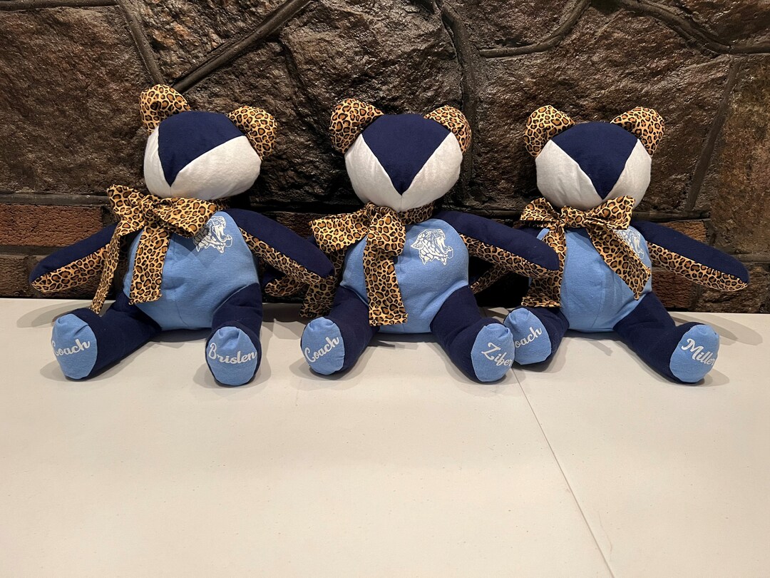 Custom Memory Bears/sports Bears - Etsy