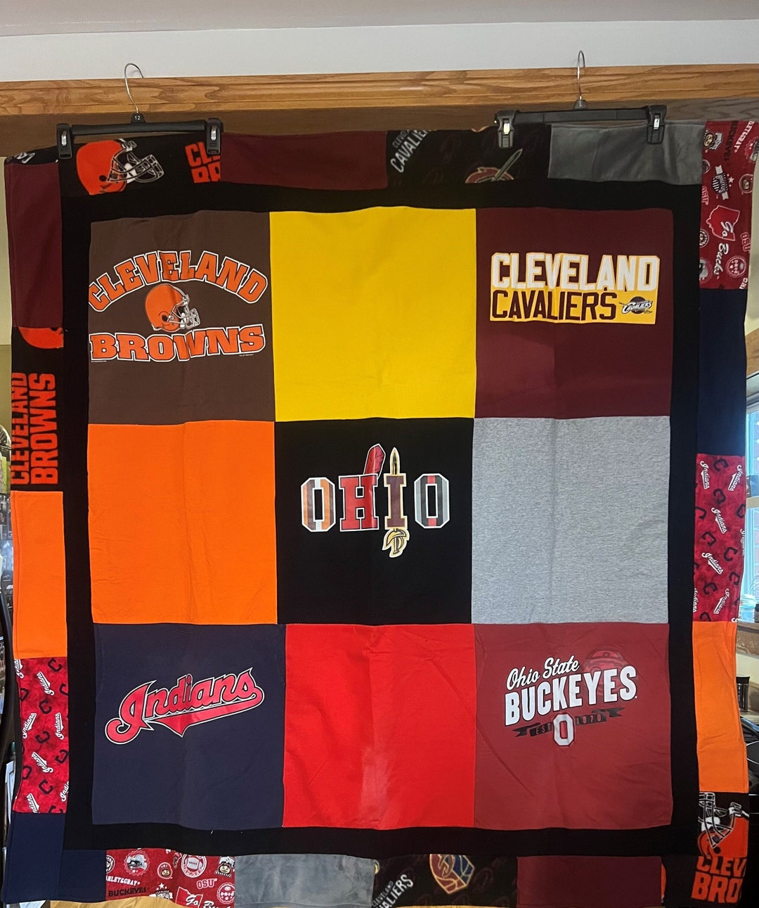 Quilt, Ohio Teams, Sports - Etsy