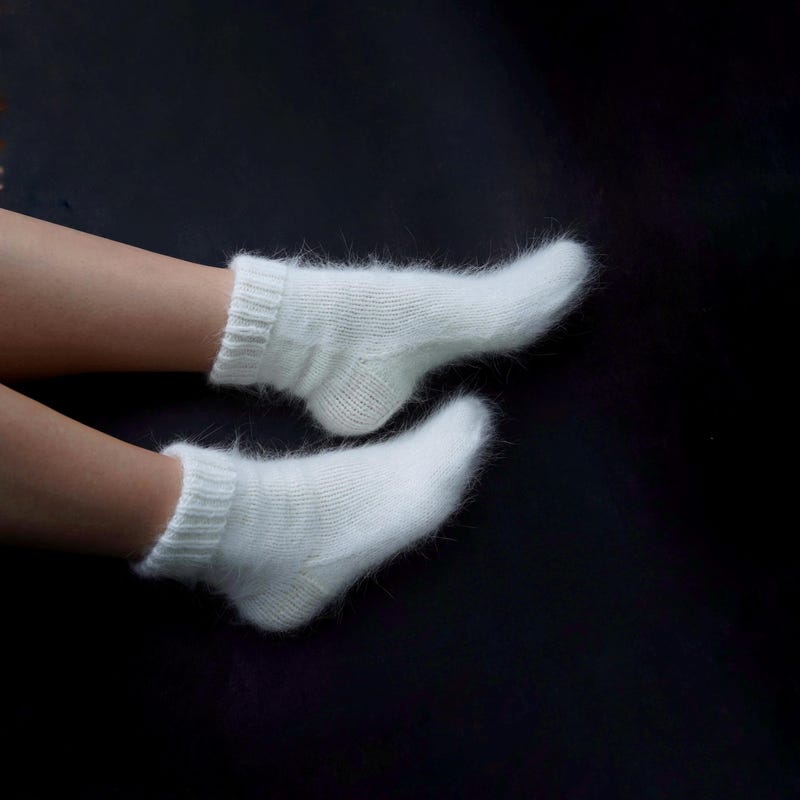 Angora Boot Socks - Etsy