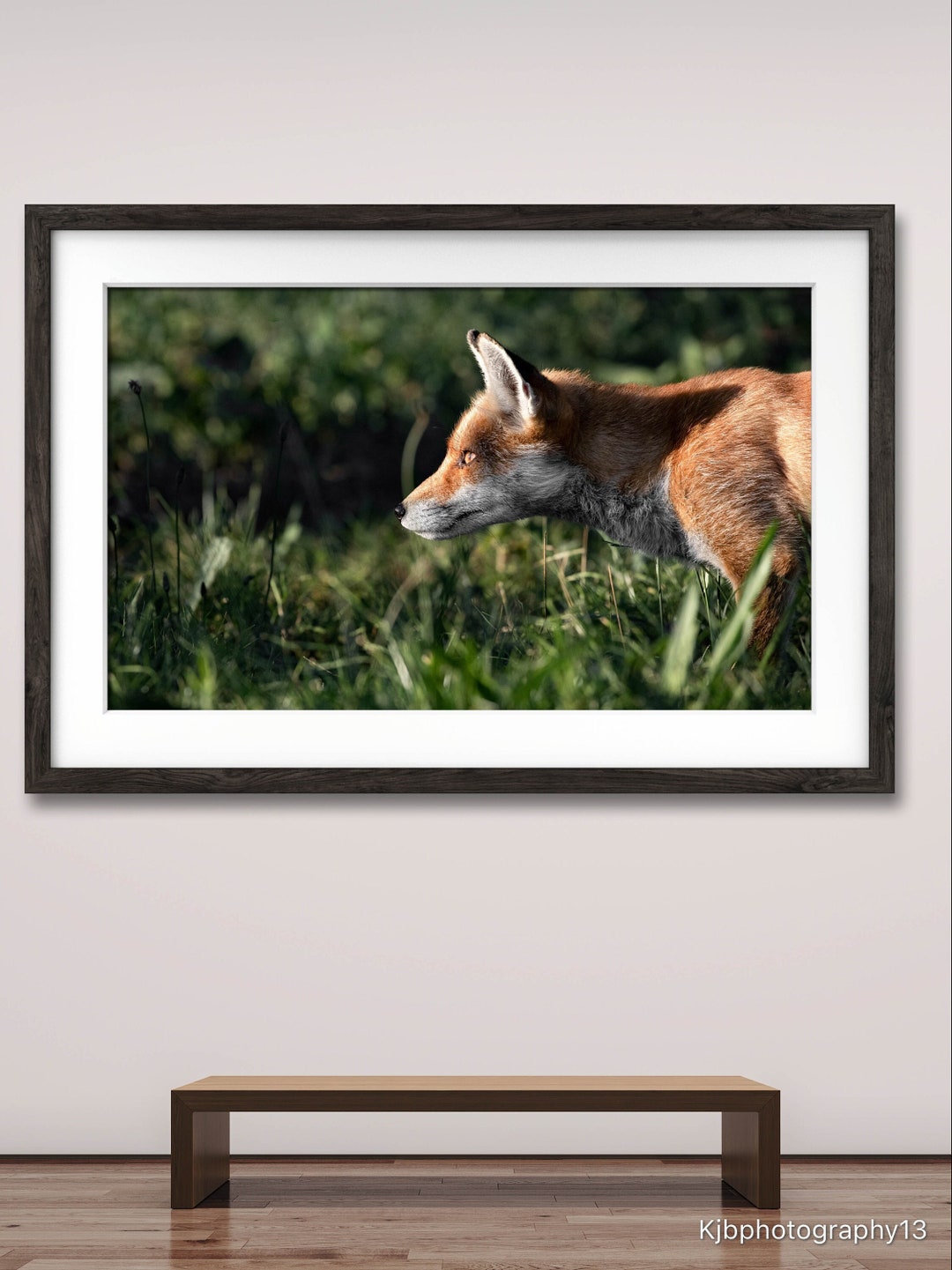 Wildlife Nature Print (red Fox) Frame Not Included. - Etsy