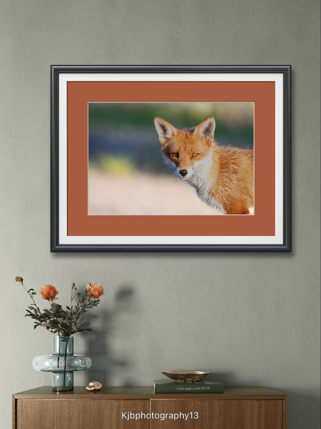 Wildlife Nature Print Red Fox Frame Not Included. - Etsy