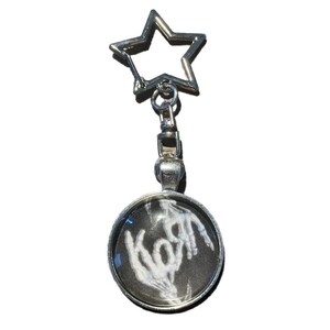 Korn Nu Metal Star Keychains - Etsy
