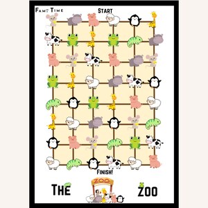 ANIMAL PRINTABLE Party Game for Kids and Family Cooperative Game Social ...