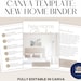 New Home Binder Canva Template: Realtor Closing Gift (digital File) - Etsy